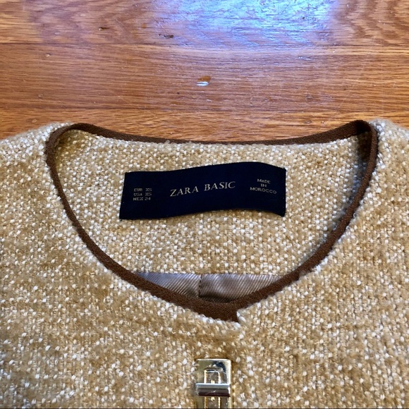Zara | Jackets & Coats | Nwot Zara Boucle Jacket | Poshmark
